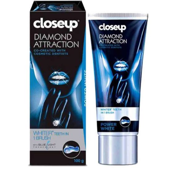 مشخصات، خرید و قیمت خمیر دندان سفید کننده کلوزآپ مدل Diamond Attraction ...