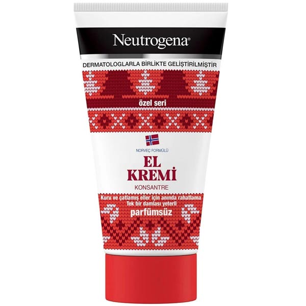 مشخصات، خرید و قیمت کرم مرطوب کننده دست نوتروژینا بدون عطر حجم 75 میل