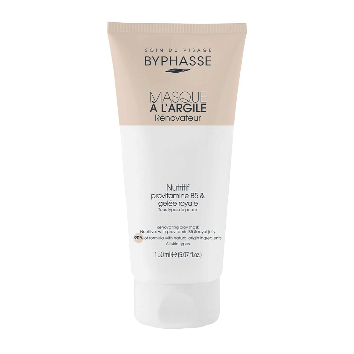 مشخصات، خرید و قیمت ماسک صورت شنی مرطوب کننده بایفاس Byphasse حجم 150 میل