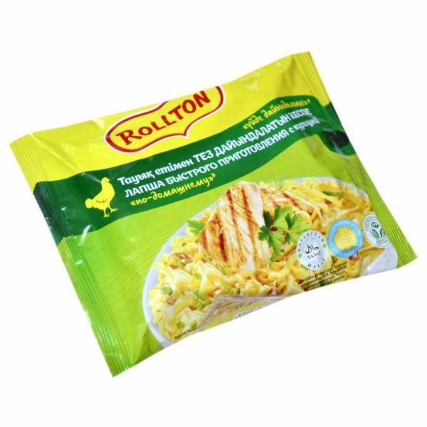 مشخصات، خرید و قیمت نودل رولتون Rollton با طعم مرغ حجم 85 گرم
