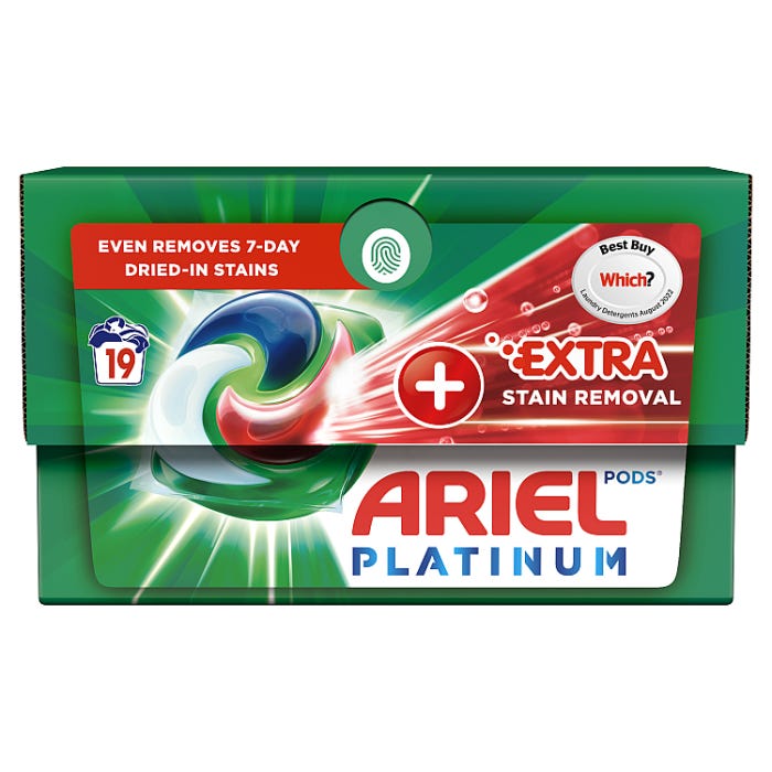 مشخصات، خرید و قیمت قرص ماشین لباسشویی ایتالیایی آریل Ariel Platinum ...